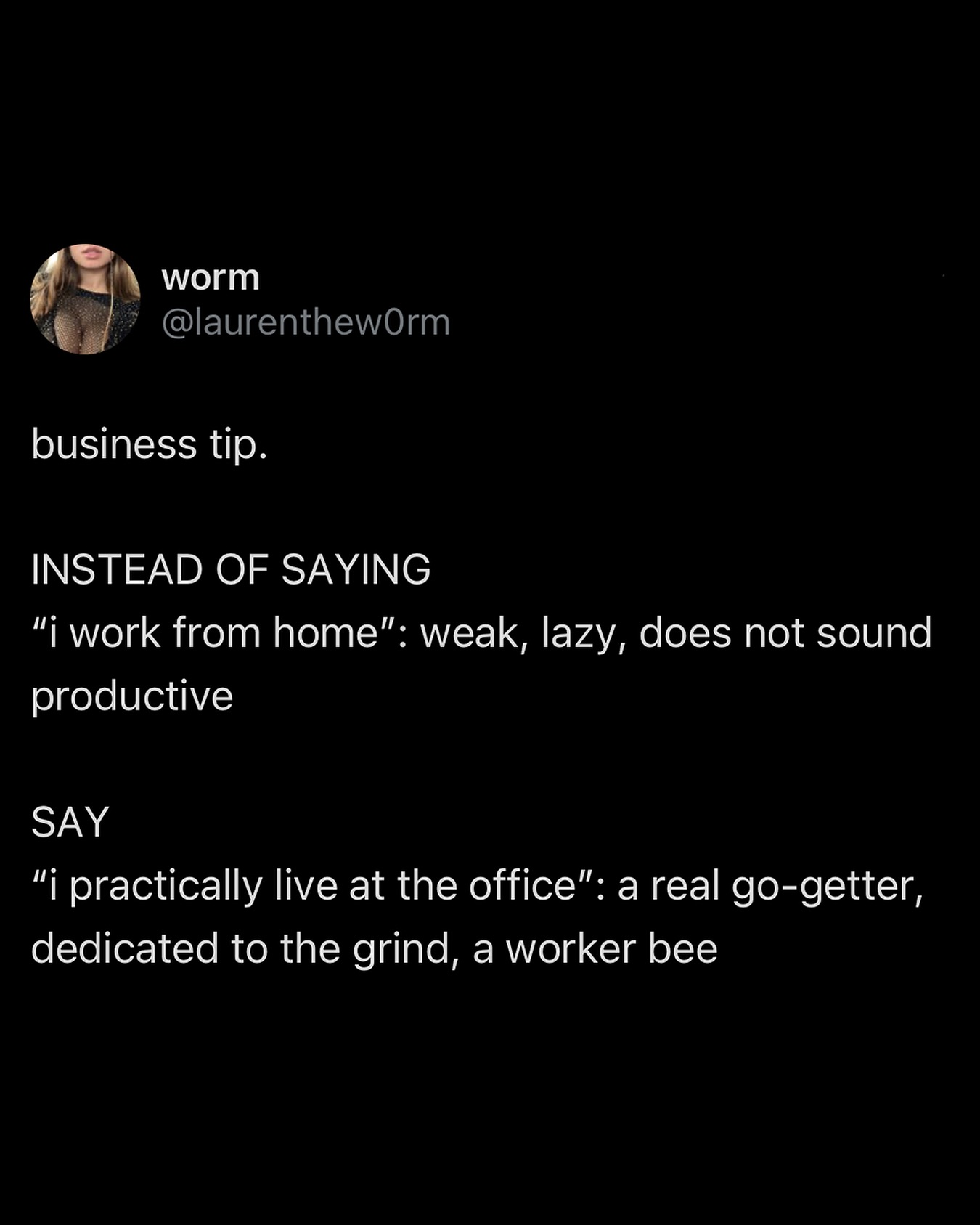 Word around the office is... — Wetfish touches you.